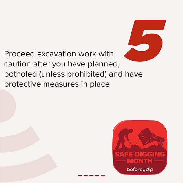 Safe Digging Month 2024 - beforeUdig
